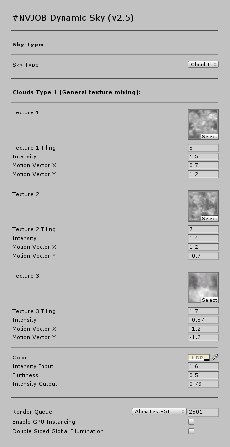 Dynamic Sky Shaders Settings Dynamic Sky Nicholas Veselov Unity Developer Николай Веселов